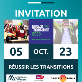 CONFÉRENCE : « Réussir les transitions » | Jeunes en Projets en Bretagne
